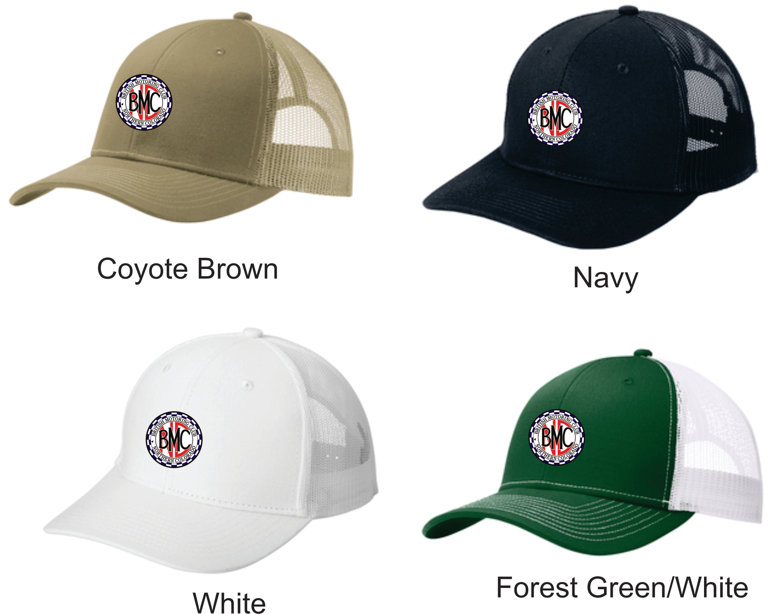 BMCNC Trucker Hat (C112) – Gonzo Screen Printing & Embroidery